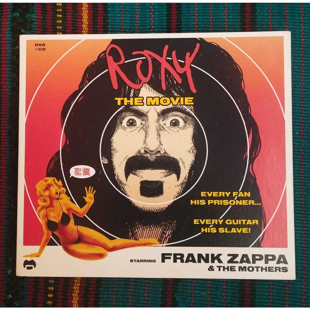 Cd duplo - Frank Zappa - Roxy (CD+DVD) | Shopee Brasil