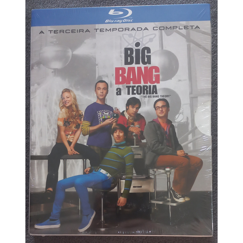 [LACRADO] Box Blu-ray • Big Bang a Teoria (The Big Bang Theory) - 3 ...