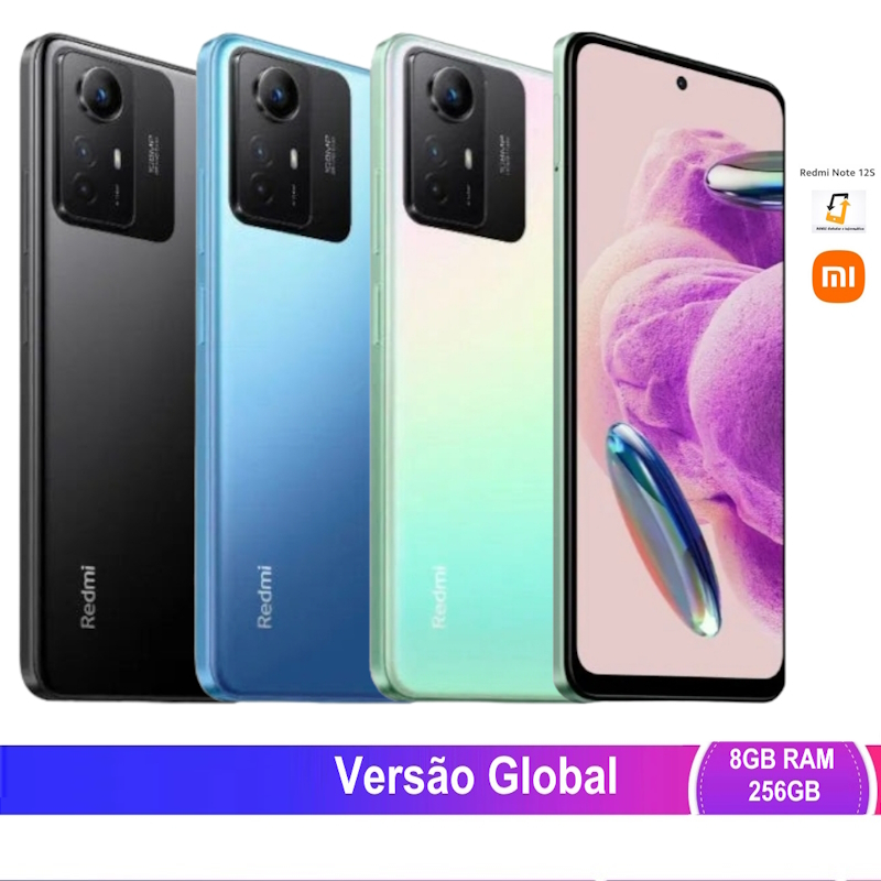 Xiaomi Redmi Note 12S Dual Sim 256GB cores 8GB RAM - Versão Global ...