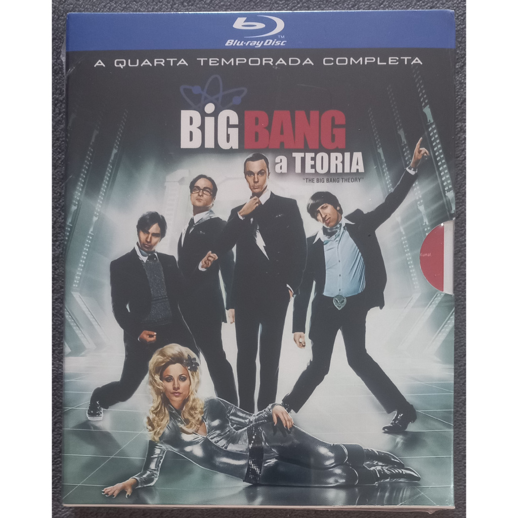 [LACRADO] Box Blu-ray • Big Bang a Teoria (The Big Bang Theory) - 4 ...
