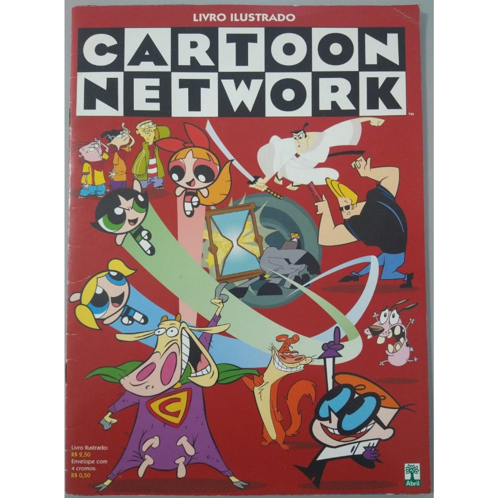 Album De Figurinhas Cartoon Network - Ano 2002 - Abril - Bom Estado ...