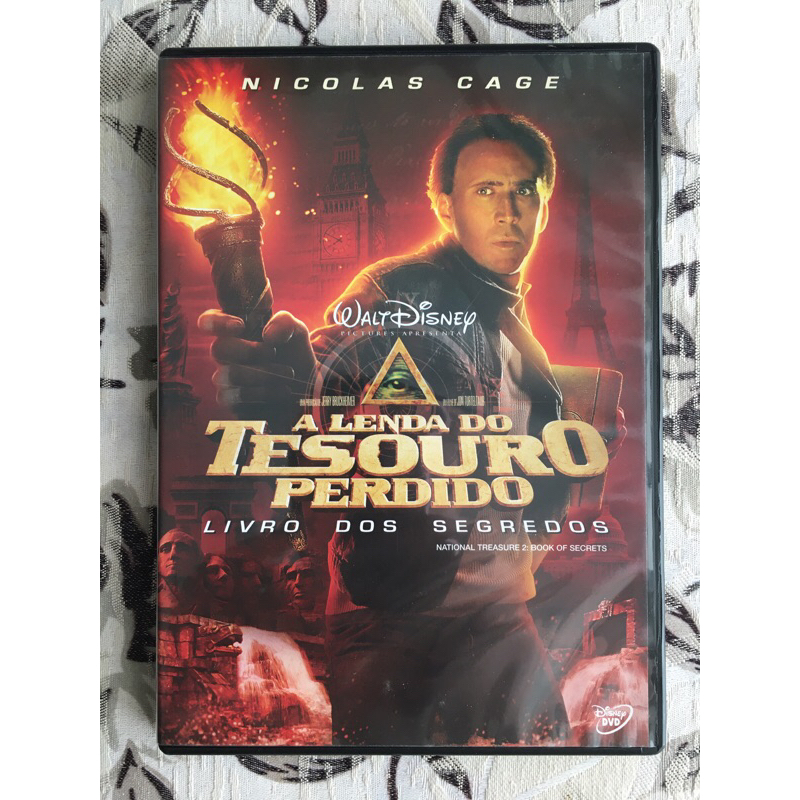 A Lenda do Tesouro Perdido 2: Livro dos Segredos dvd original | Shopee ...