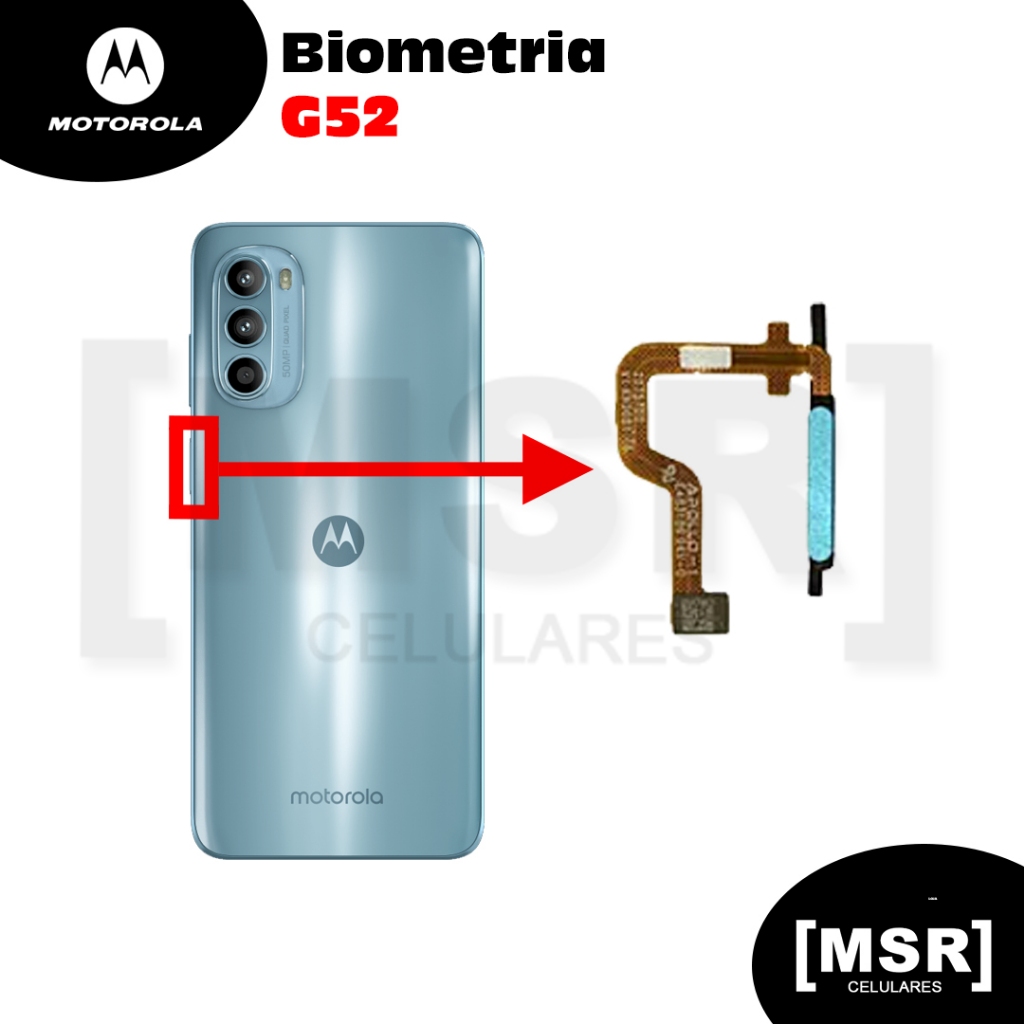 Biometria ORIGINAL celular MOTOROLA modelo G52 | Shopee Brasil