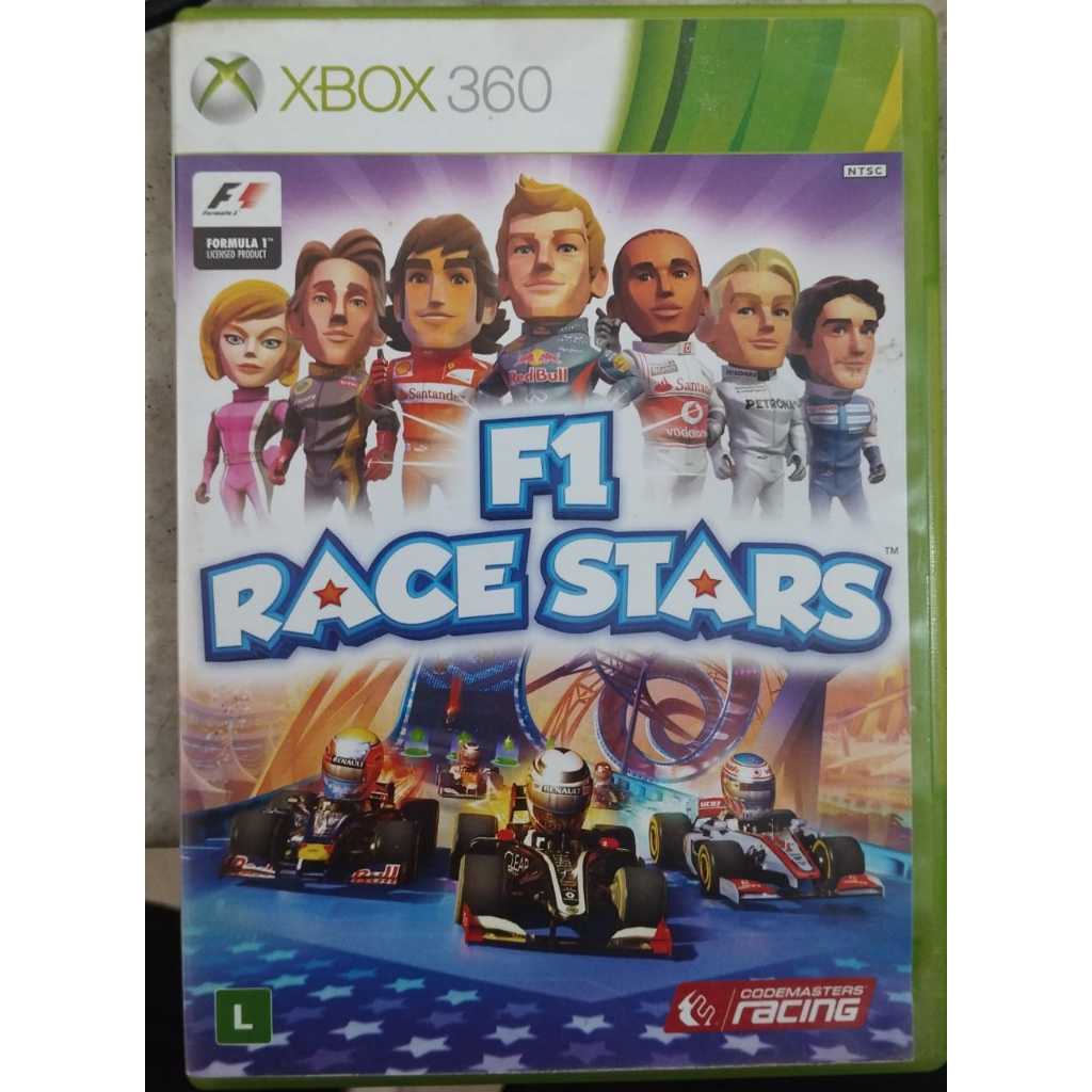 F1 Race stars Xbox 360 | Shopee Brasil