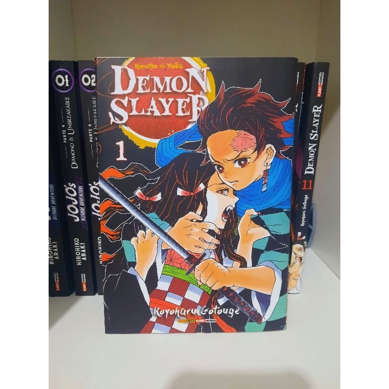 Demon Slayer Vol.1 | Shopee Brasil