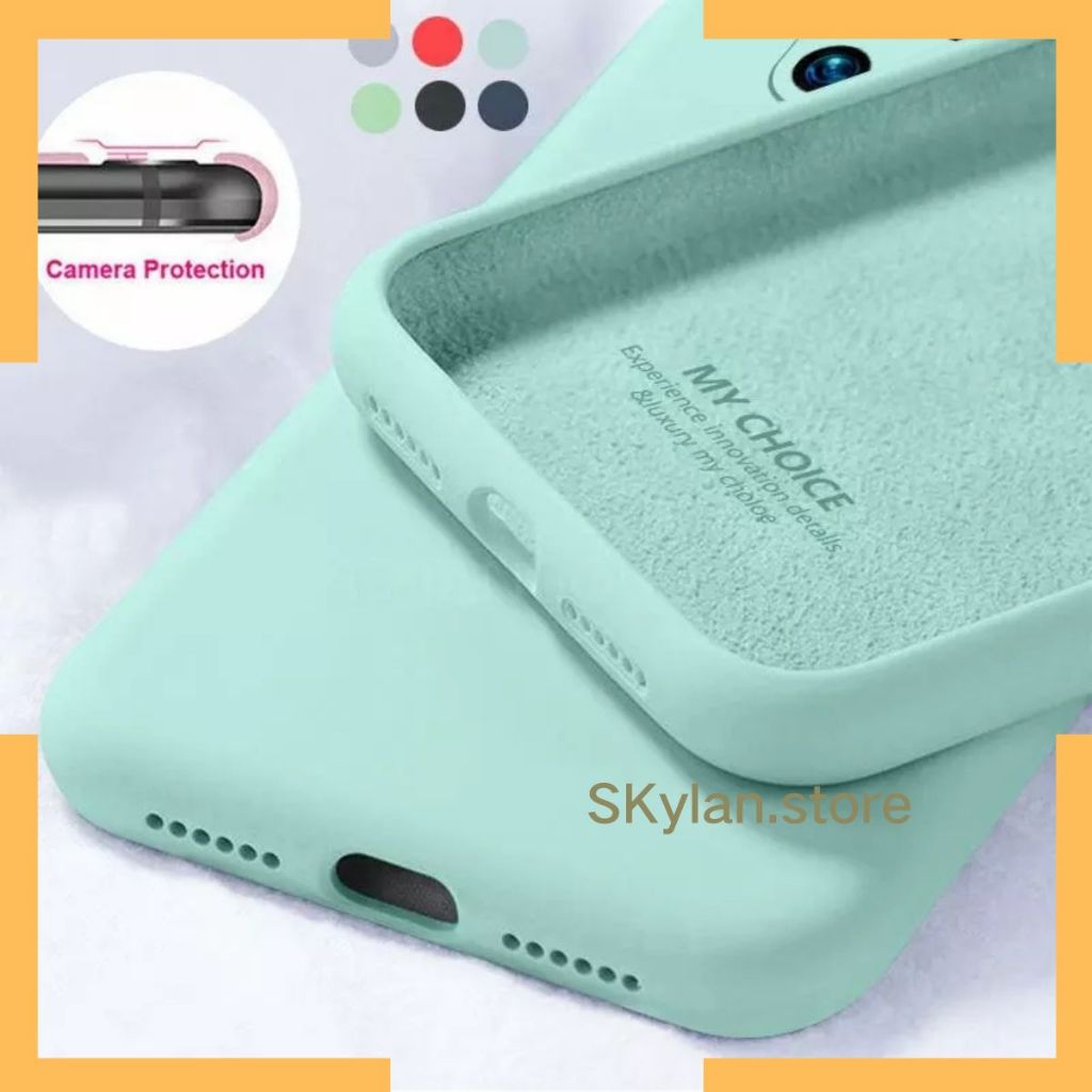 Capa case Aveludado Soft TPU Liquid Silicone compativel Xiaomi Redmi9/Note7/Note8 /Note8Pro/Note ...