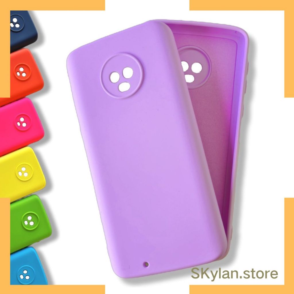 Capa case Aveludado Soft TPU Liquid Silicone Compativel Motorola moto G6Play G6+ G7Play G7 G7 ...