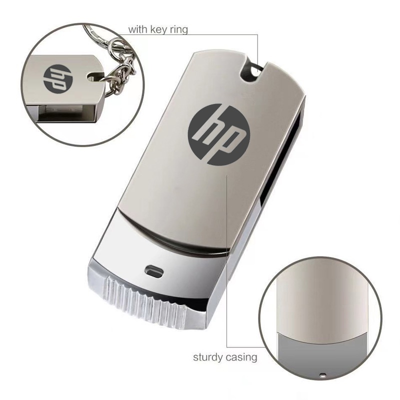 Hp Usb Pe Drive Flash Drive 64GB 128GB 256GB 512GB 1TB 2TB | Shopee Brasil