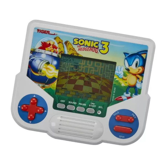 Mini Game Sonic The Hedgehog 3 Tiger Eletronics Retro Hasbro | Shopee ...