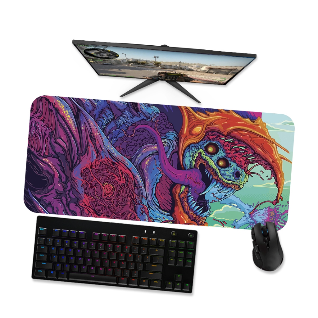 Mouse Pad Gamer - Csgo Hyper Beast 1 - Mousepad Grande 90x40 80x40 ...