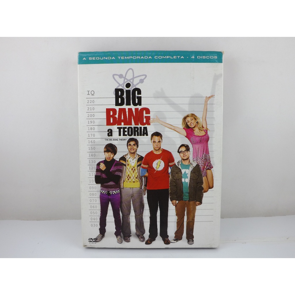 Box Dvds Originais Big Bang A Teoria Segunda Temporada Semi Novo ...