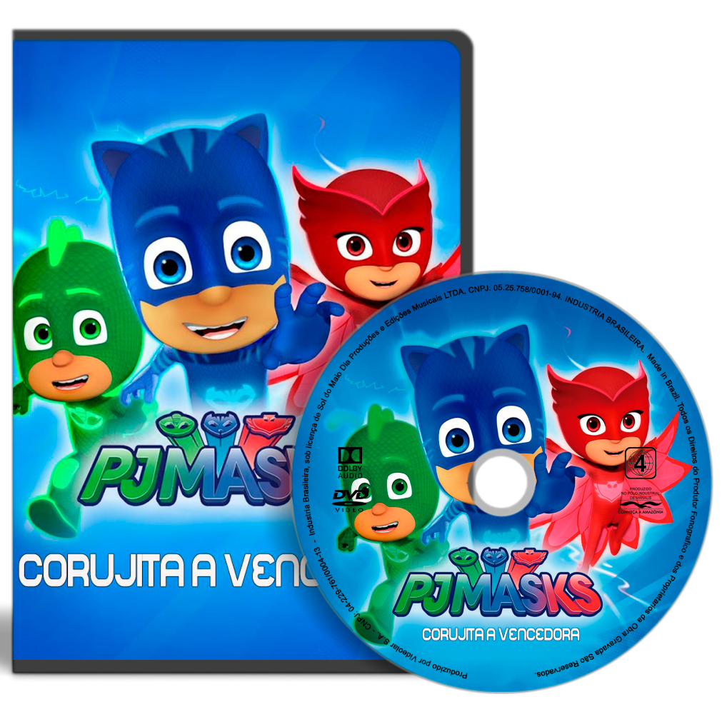 DVD - PJ Masks Corujita Vencedora | Shopee Brasil