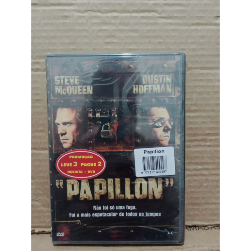 DVD PAPILLON (ORIGINAL/LACRADO) | Shopee Brasil