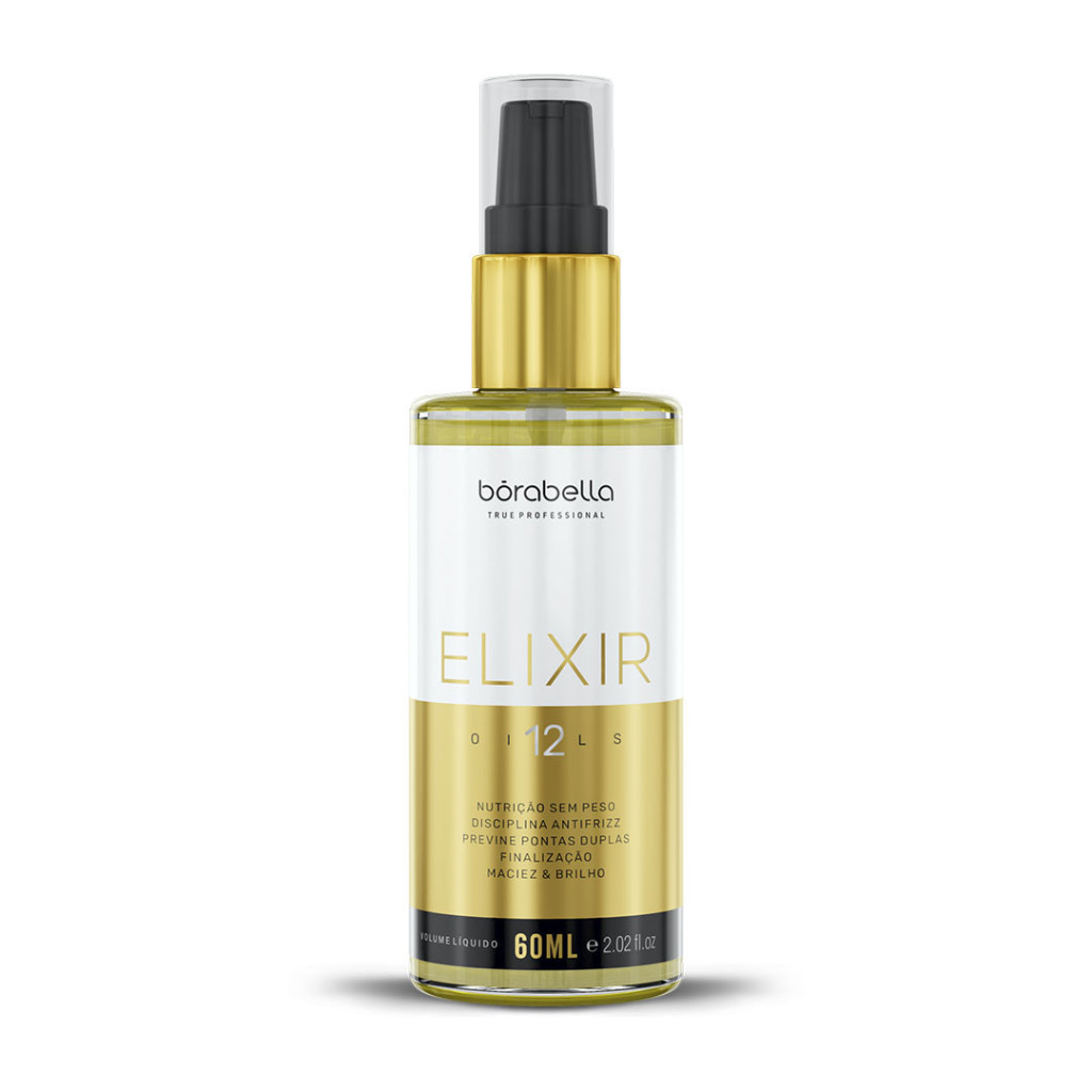 Elixir 12 Oils Capilar Borabela Finalizador Profissional 60g | Shopee Brasil
