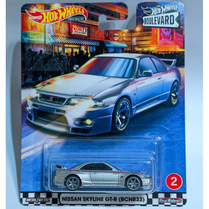 Hot Wheels Premium Skyline R33 Nismo | Shopee Brasil