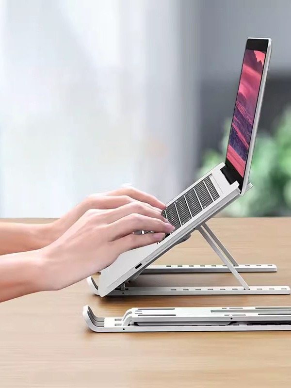 Suporte Para Notebook E MacBook Universal em Alumínio com Altura ...