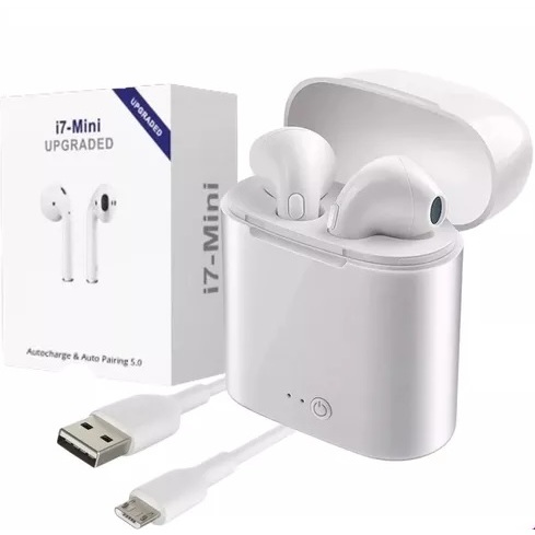 Fone Bluetooth i7 mini Upgraded | Shopee Brasil