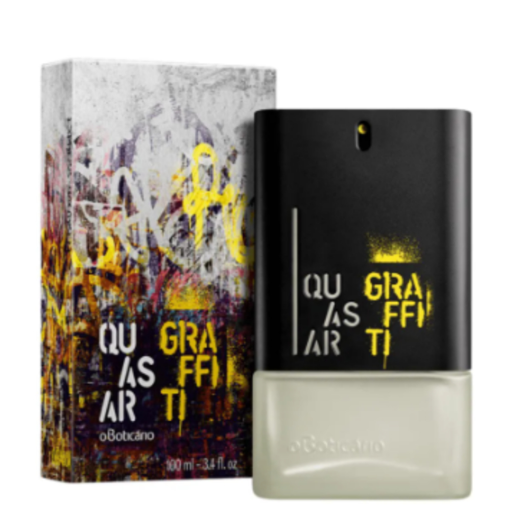 O Boticário Quasar Graffiti Desodorante Colônia 100ml | Shopee Brasil