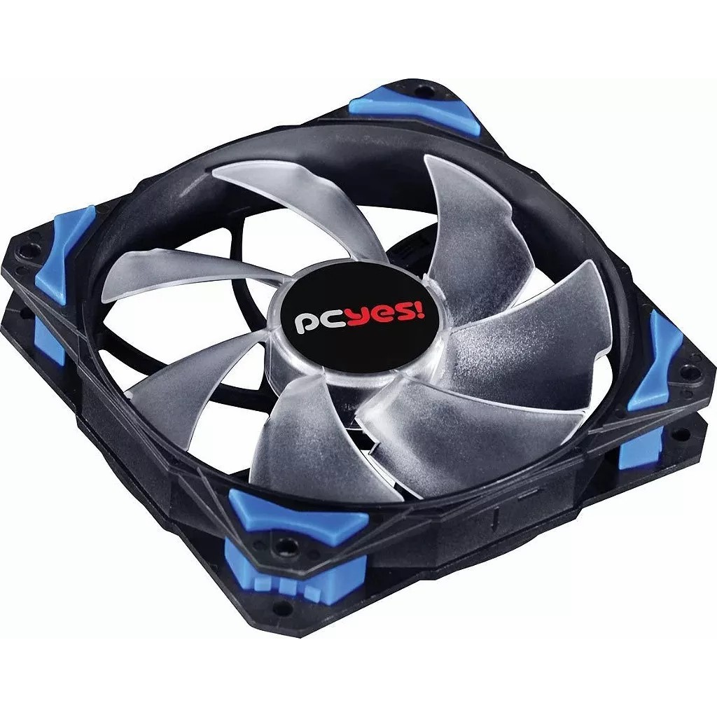 Cooler Fan Para Gabinete Fury F4 120mm Led Azul - Pcyes - Escorrega o Preço
