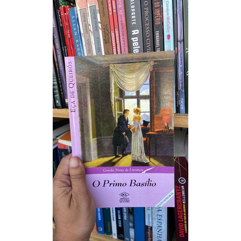 O primo Basilio livros de capa comum autor Eça de queiros | Shopee Brasil