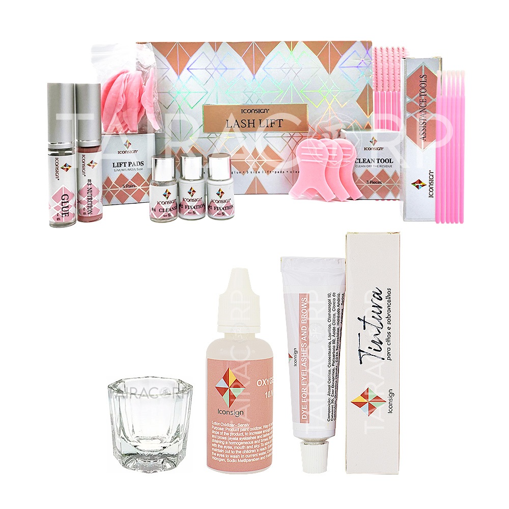 Kit Completo Lash Lifting Iconsign Permanente Para Cílios | Shopee Brasil