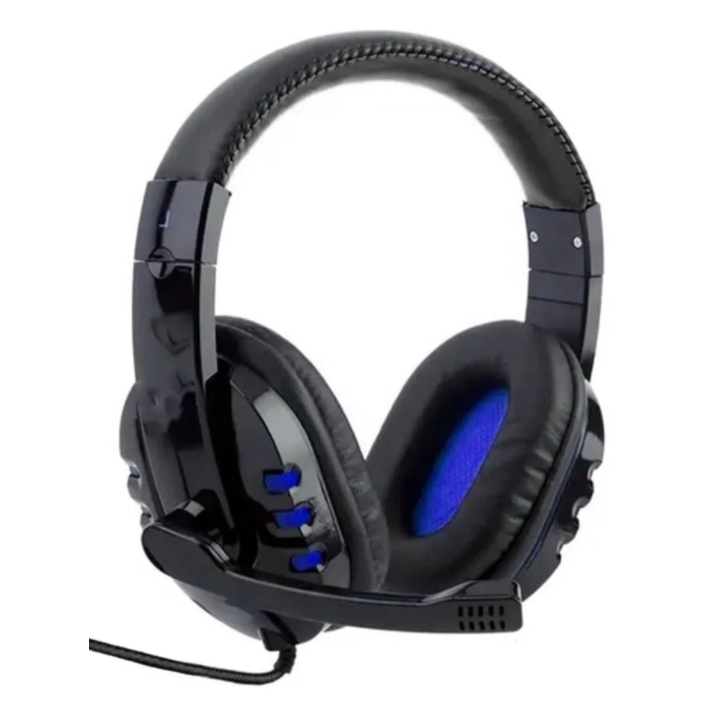 Fone Gamer Com Microfone Fio P2 Para Pc Ps4 De Jogo Headset Fone Gamer