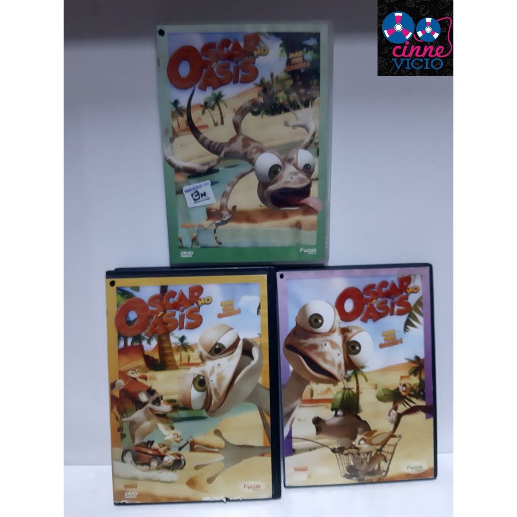 DVD's Oscar No Oasis (3 dvds) | Shopee Brasil