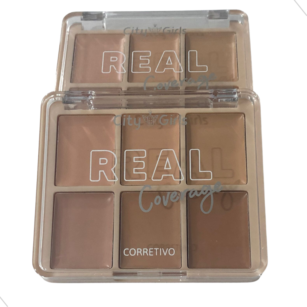 Paleta corretivos Real Coverage - City Girls | Shopee Brasil