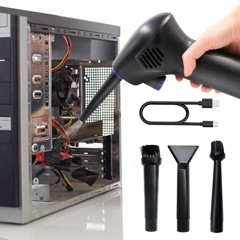 Soprador De Ar Elétrico Computador Portátil Limpeza Usb carro teclado ...