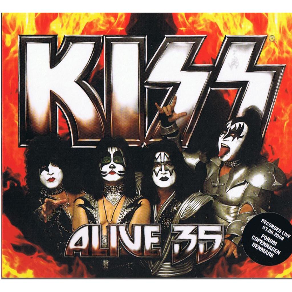 Kiss Alive 35 Copenhagen 2008 (2 CDs soundboard) | Shopee Brasil