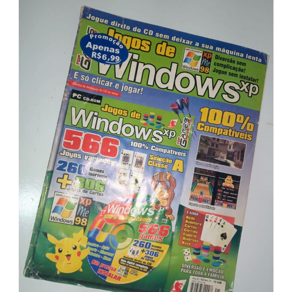 Revista Jogos De Windows Xp Volume 21 | Shopee Brasil