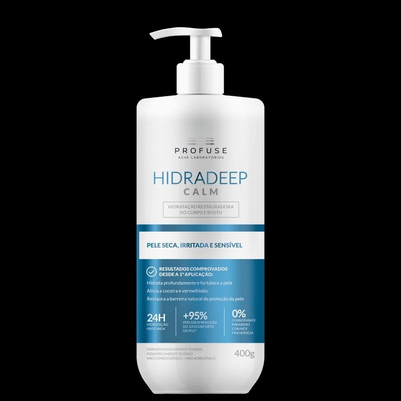 Profuse Hidradeep Calm - Hidratante Corporal e Facial 400g | Shopee Brasil