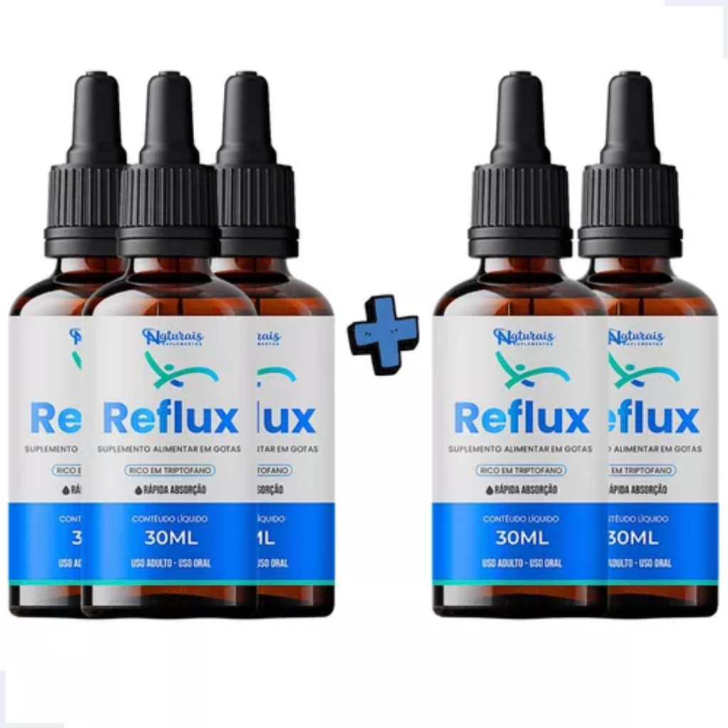 5 Reflux Em Gotas 30ml Original - Suplemento Natural - Azia | Shopee Brasil