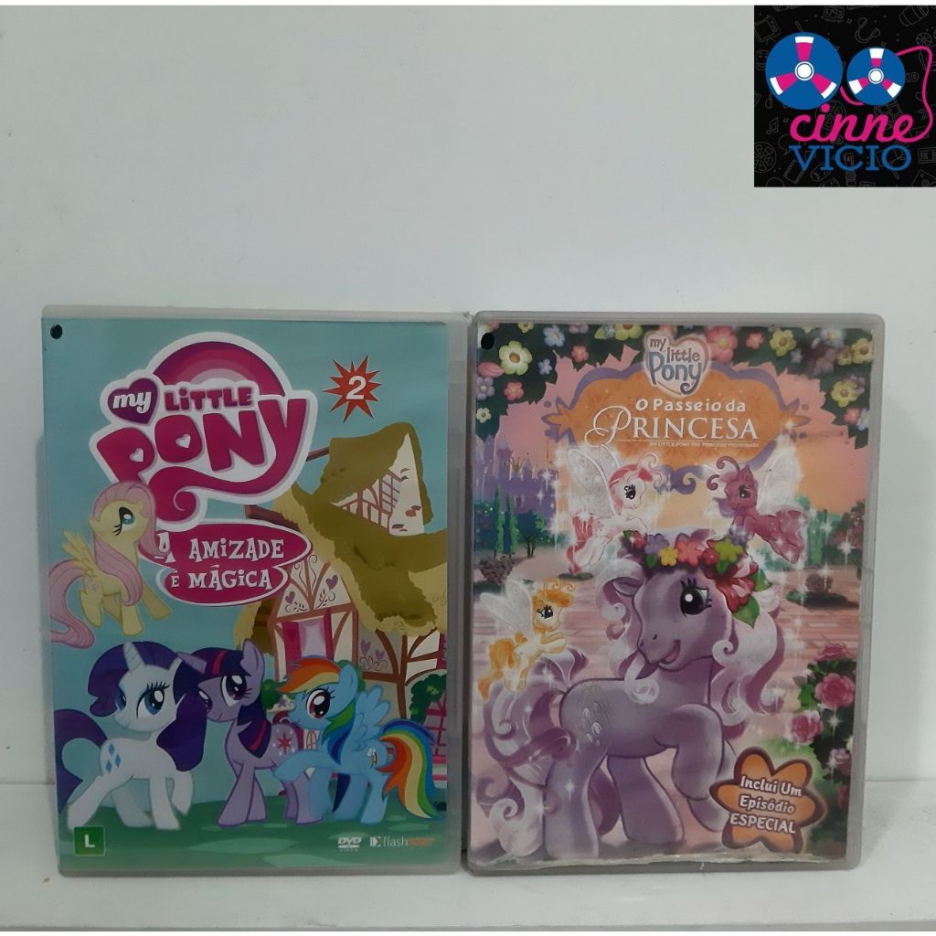DVD 's Coleção My Little Pony: A Amizade Mágica / O Passeio Da Princesa ...