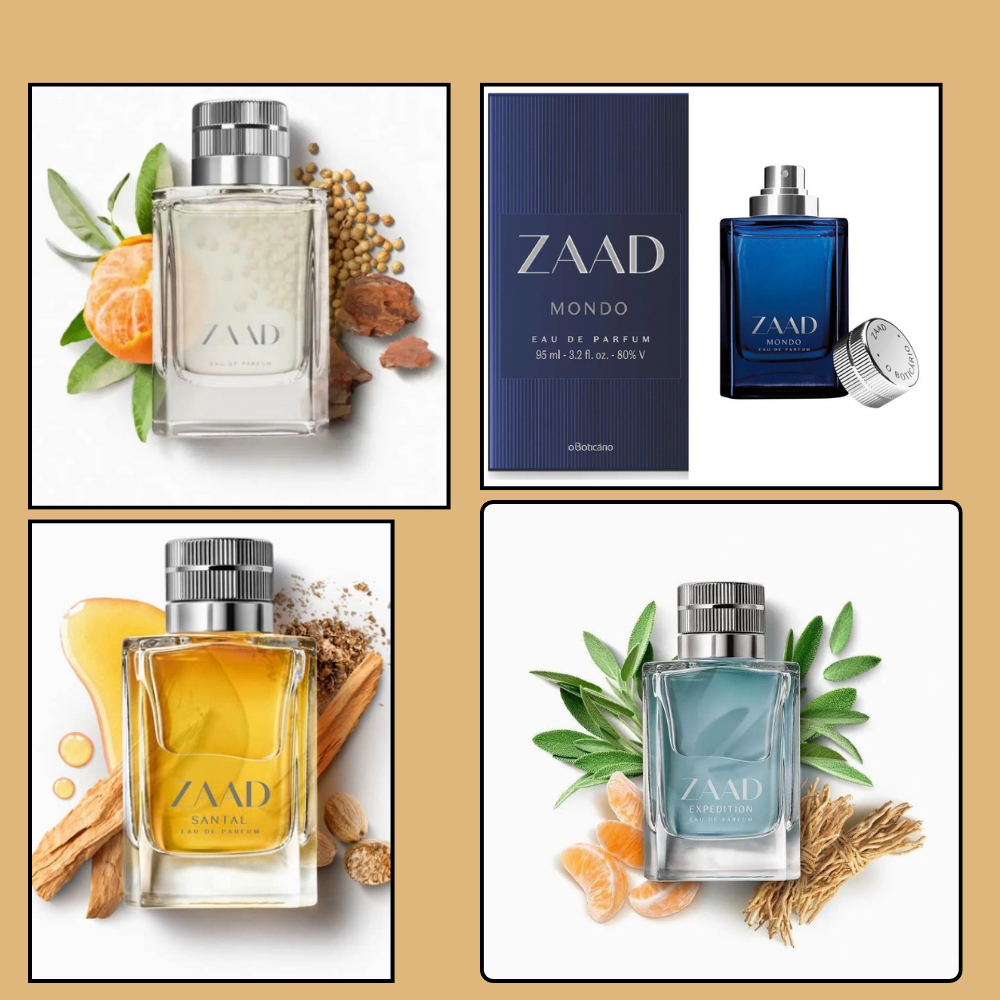 Perfume Zaad Masculino EAU DE PARFUM 95Ml | Shopee Brasil
