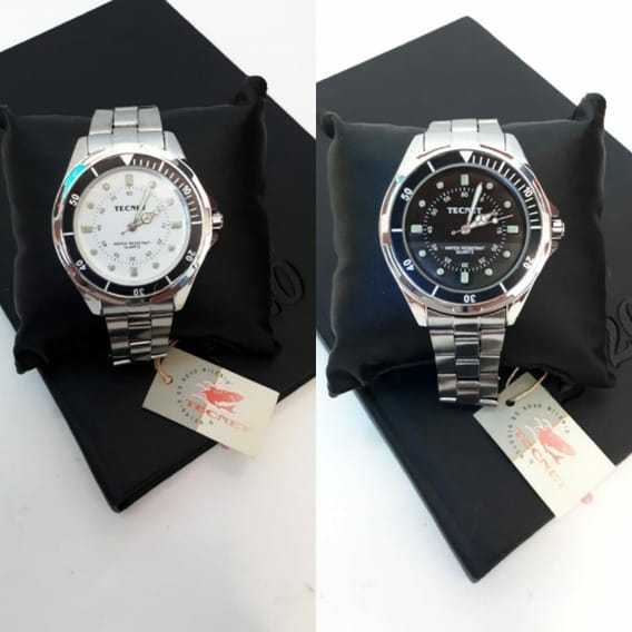 Relógio Tecnet Masculino Unissex Cromado com Ponteiro Luminoso à Prova ...