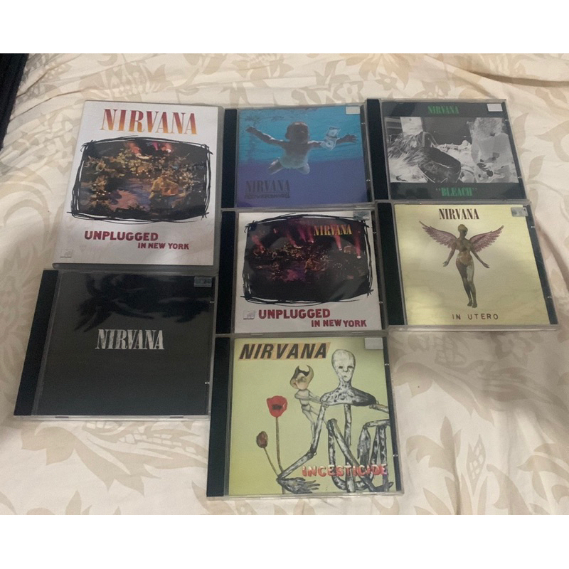 Discografia Nirvana - 5 CDs + 1 DVD | Shopee Brasil