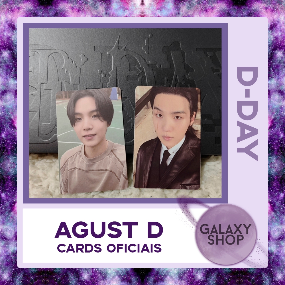 D-Day - Suga Agust D - Oficial Cards | Shopee Brasil