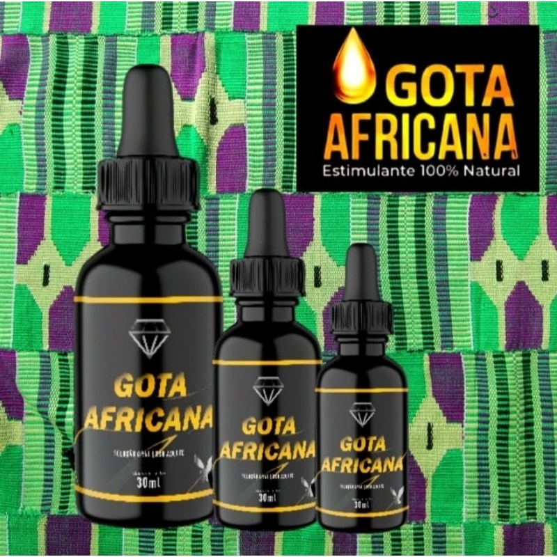 1 Frasco Gota Africana 30ml Original pronta entrega | Shopee Brasil