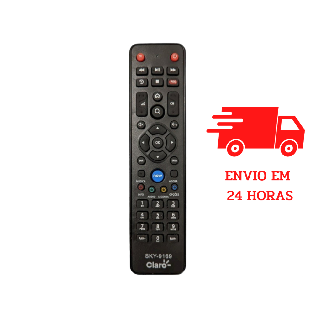 Controle Remoto Net Digital Claro Box Tv com comando de voz original ...