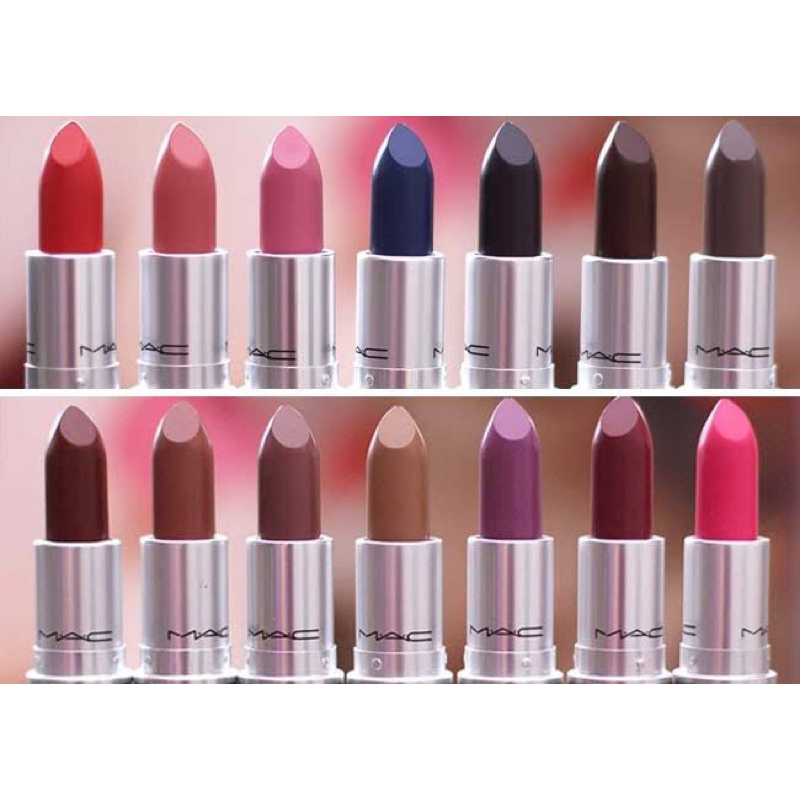 Batom MAC Velvet Teddy Whirl Ruby Roo Lady bug | Shopee Brasil