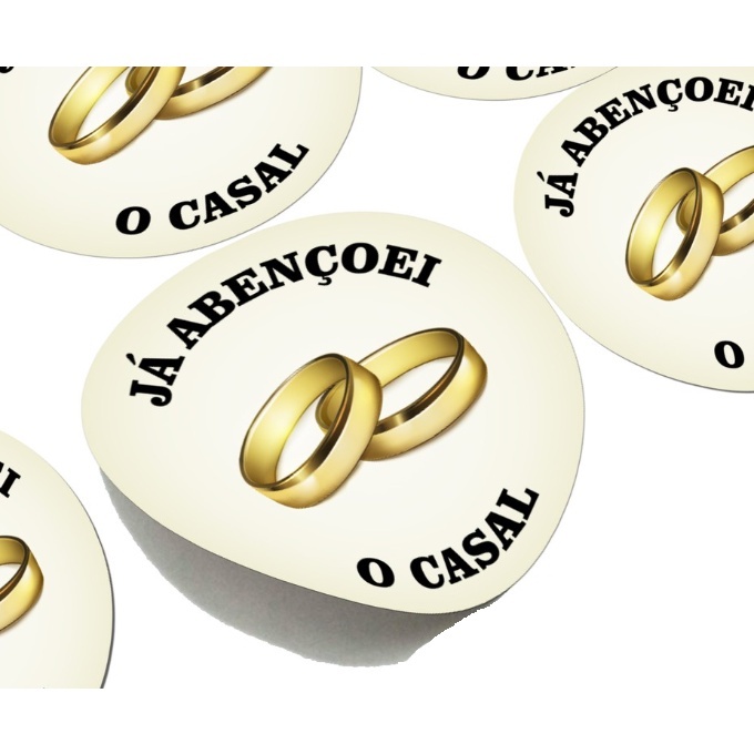 Conjunto de 30 Adesivos Divertidos para Casamento | Shopee Brasil