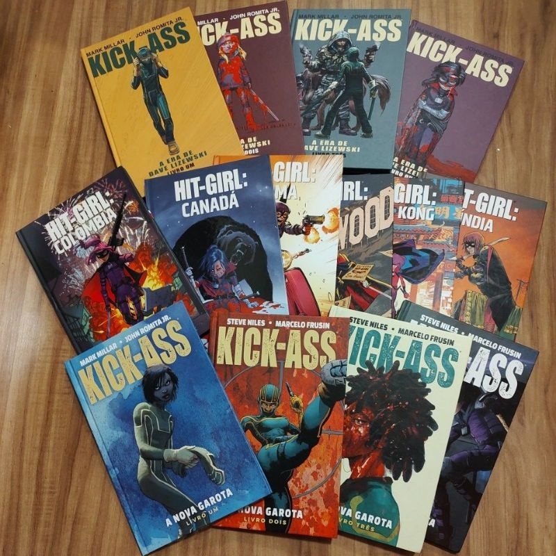 Pack Kick-Ass - Coleção completa com 14 livros | Shopee Brasil