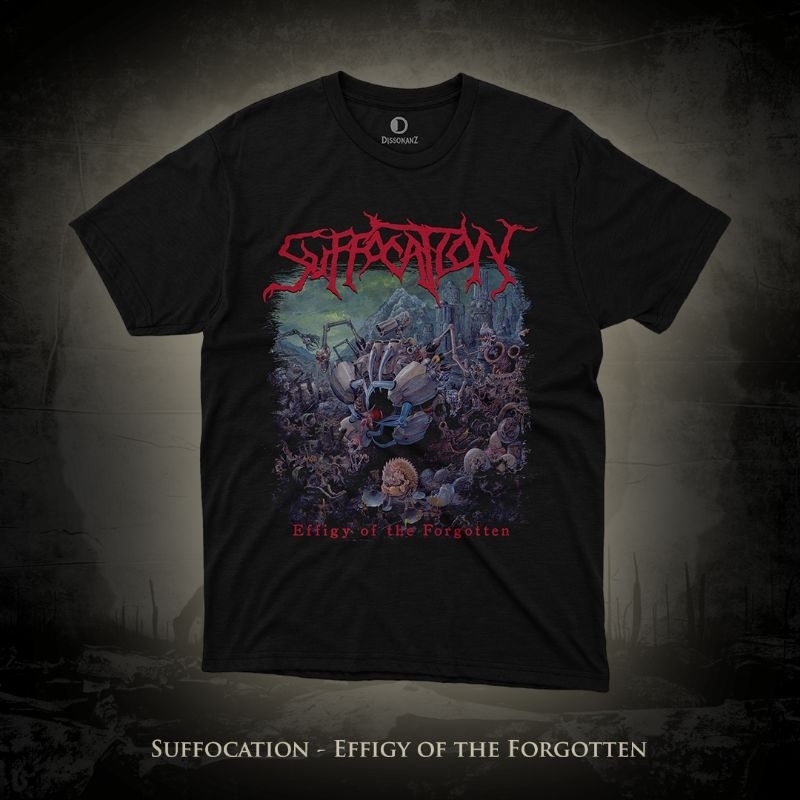 Camiseta: Suffocation - Effigy of the Forgotten - American Death Metal ...