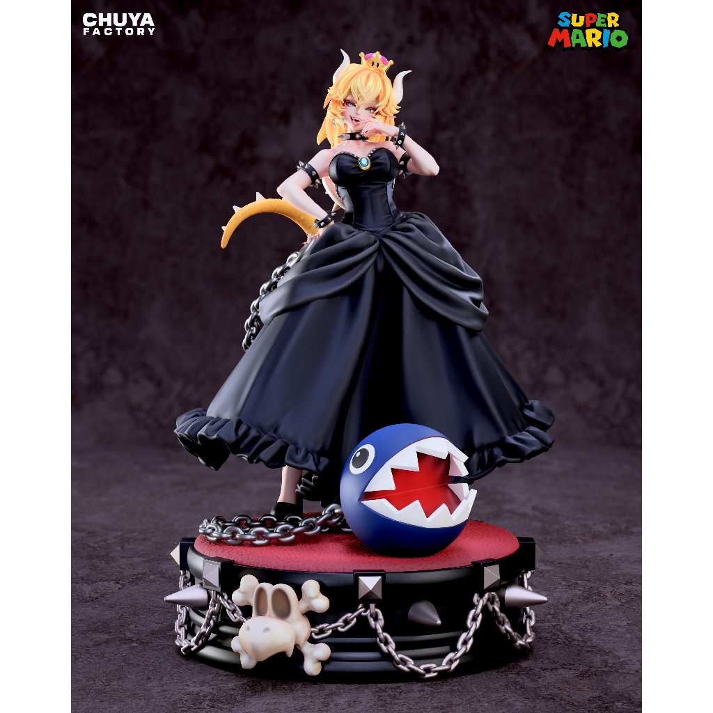 Action Figure - Bowsette - Nintendo - Mario - Peach | Shopee Brasil