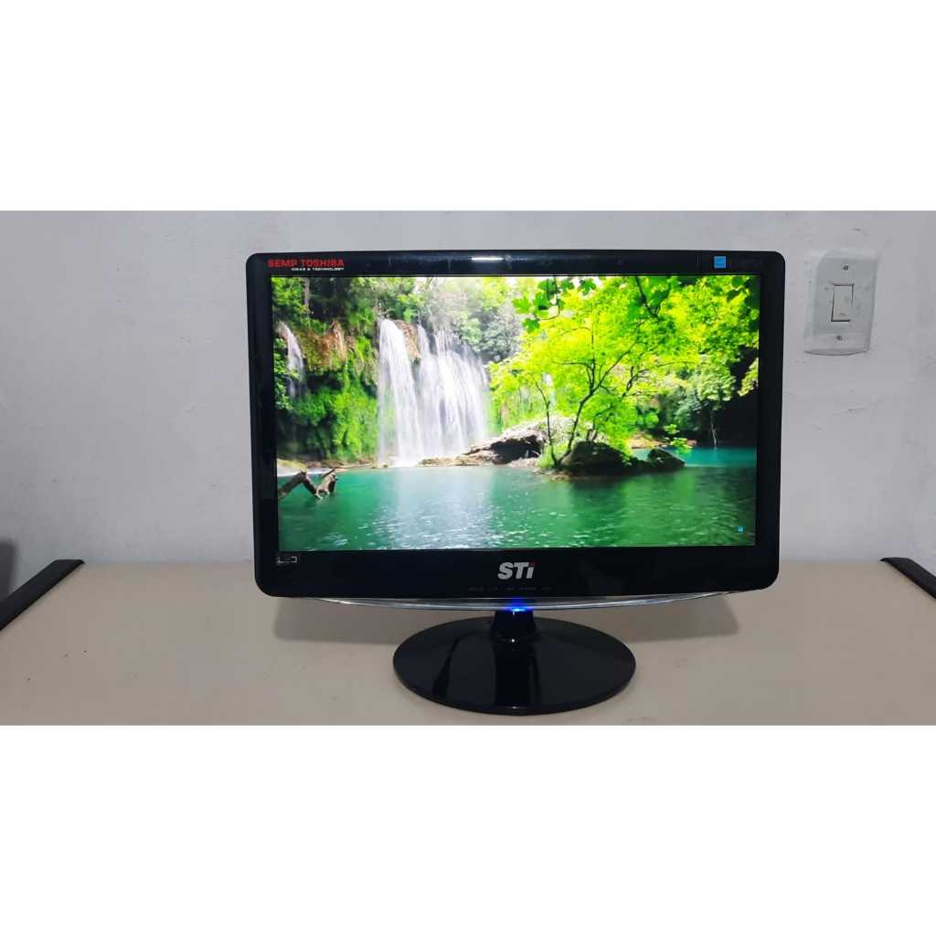 Monitor 19 Polegadas Semp toshiba Led 1941w Widescreen | Shopee Brasil