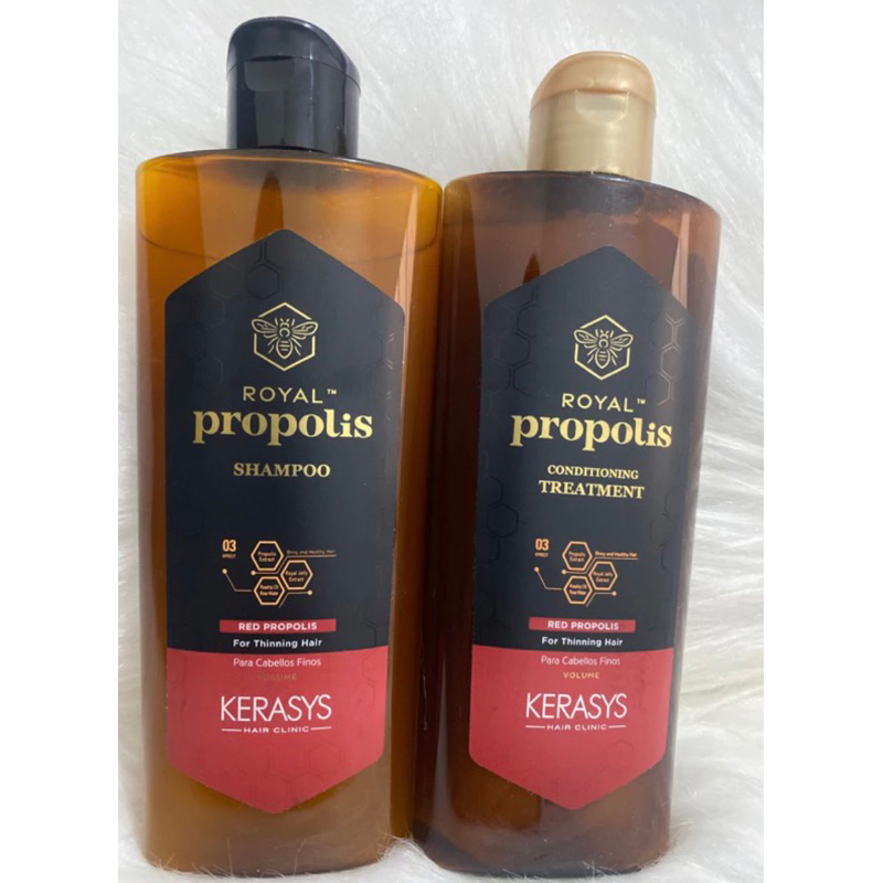 Kit Kerasys Royal Propolis Red Propolis Shampoo 180ml e Tratamento ...