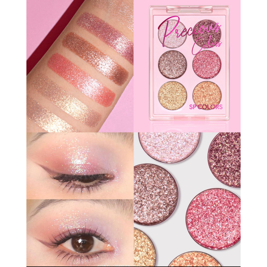Paleta de Sombras PRECIOUS COLORS Sp Colors SP313 | Shopee Brasil