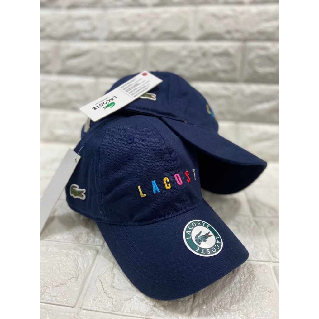 BONE LALA LETREIRO COLORIDO LACOSTE MINI CROC LATERAL SPORT PREMIUM ...