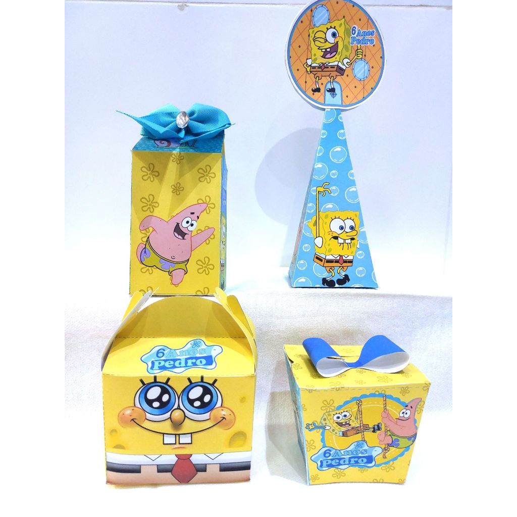 KIT BOB ESPONJA | Shopee Brasil